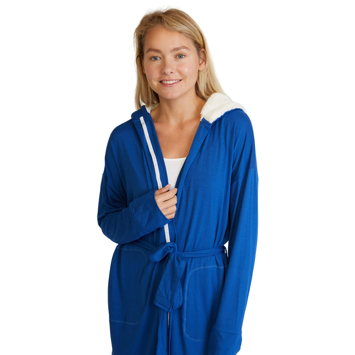 Hooded Jersey Robe & Pants Set – Nine Space