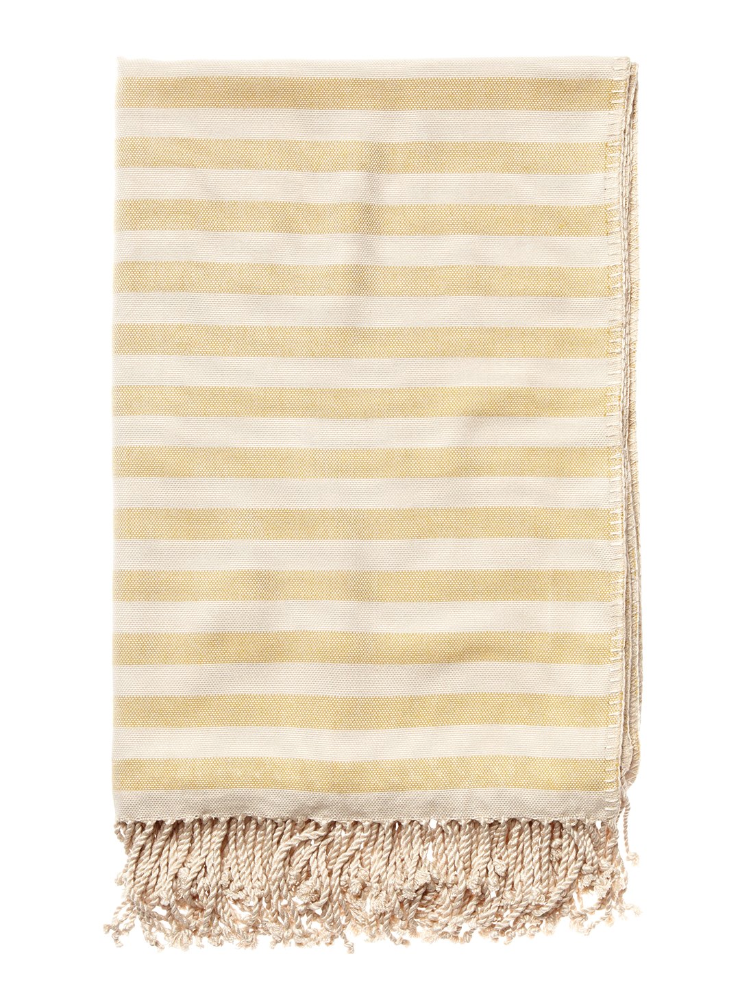 Striped Bamboo Viscose Throw – Nine Space
